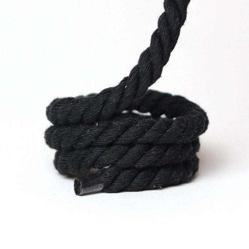 Rope Laces - Sort – Custom Copenhagen